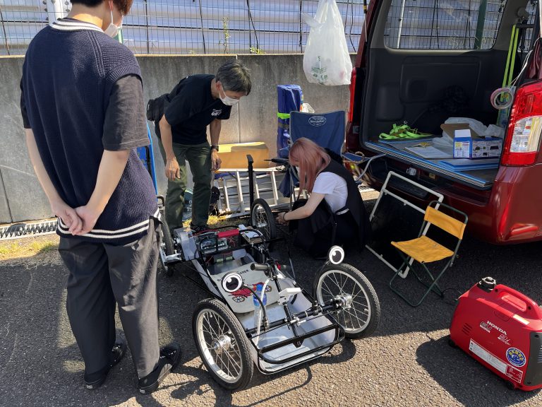 「2022年 CQ EVミニカート・レース 筑波大会」で完走 | System Nicol Co., Ltd.