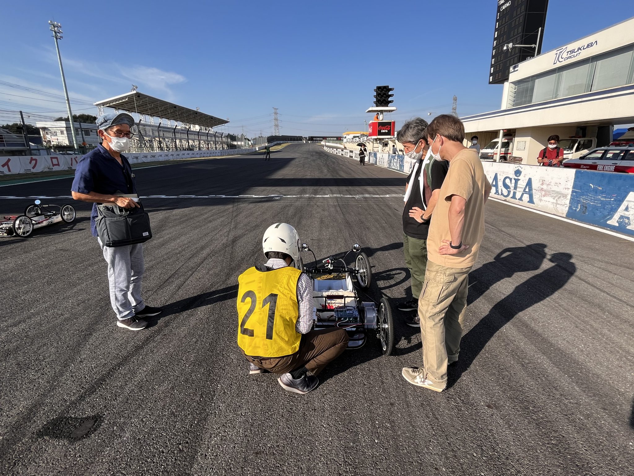 「2022年 CQ EVミニカート・レース 筑波大会」で完走 | System Nicol Co., Ltd.