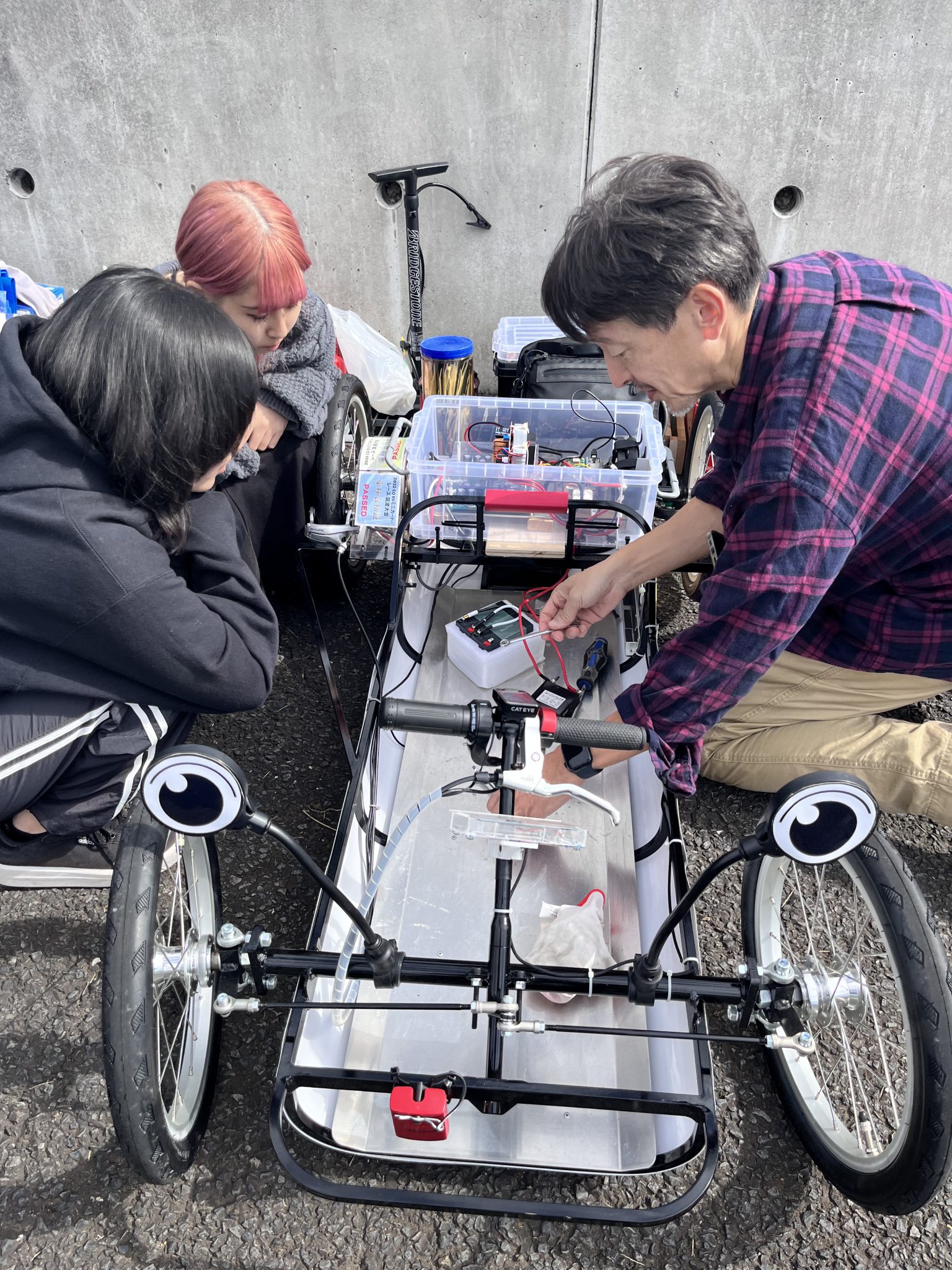 「2024年 CQ EVミニカート・レース 筑波大会」に3年連続で参戦 | System Nicol Co., Ltd.